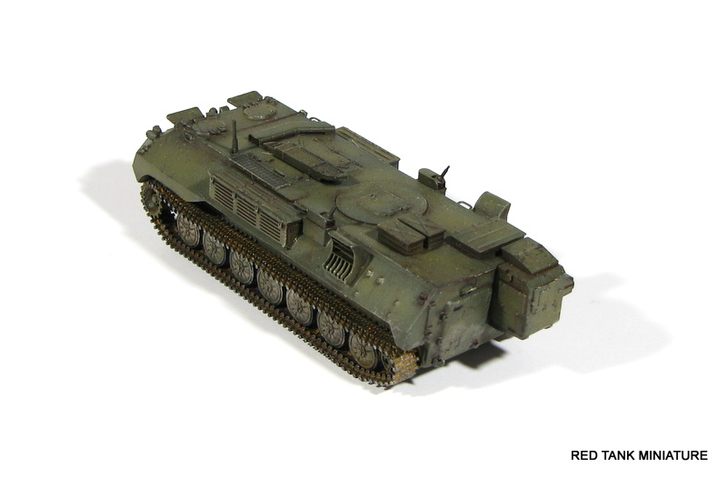 Gulumik Military Models: MT-LBu BETA-3M 1/72 RED TANK MINIATURE