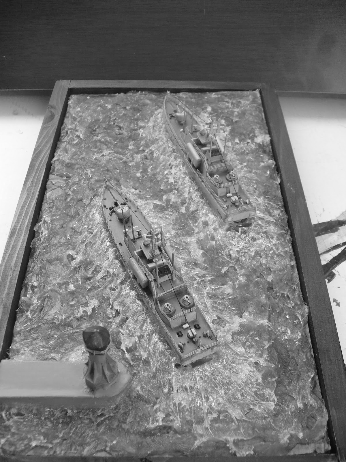 Modelarstwo okrętowe: ORP Rolnik i Metalowiec