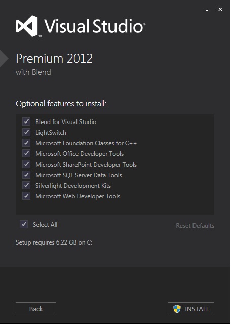 Cara Instal Visual Studio 2012 - Copy For Shared