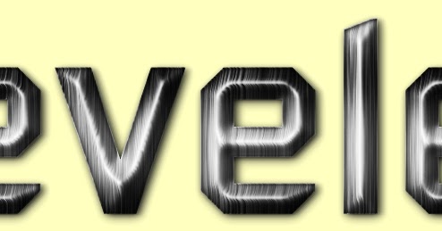 Text Effect Tutorials: New cool 3D bevel text effect styles