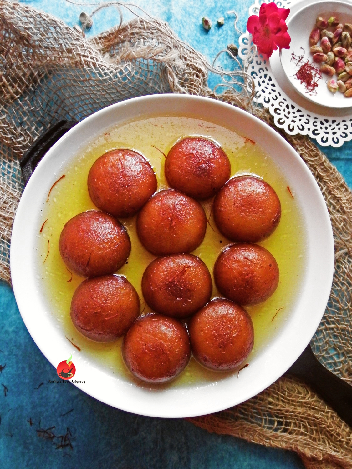 Khoya Paneer Gulab Jamun
