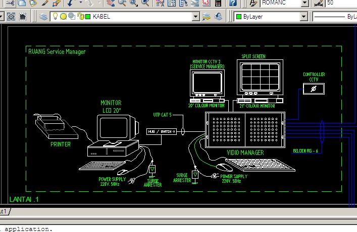 CCTV - Kumpulan Referensi Gambar Autocad Instalasi CCTV | PEKERJAAN ...