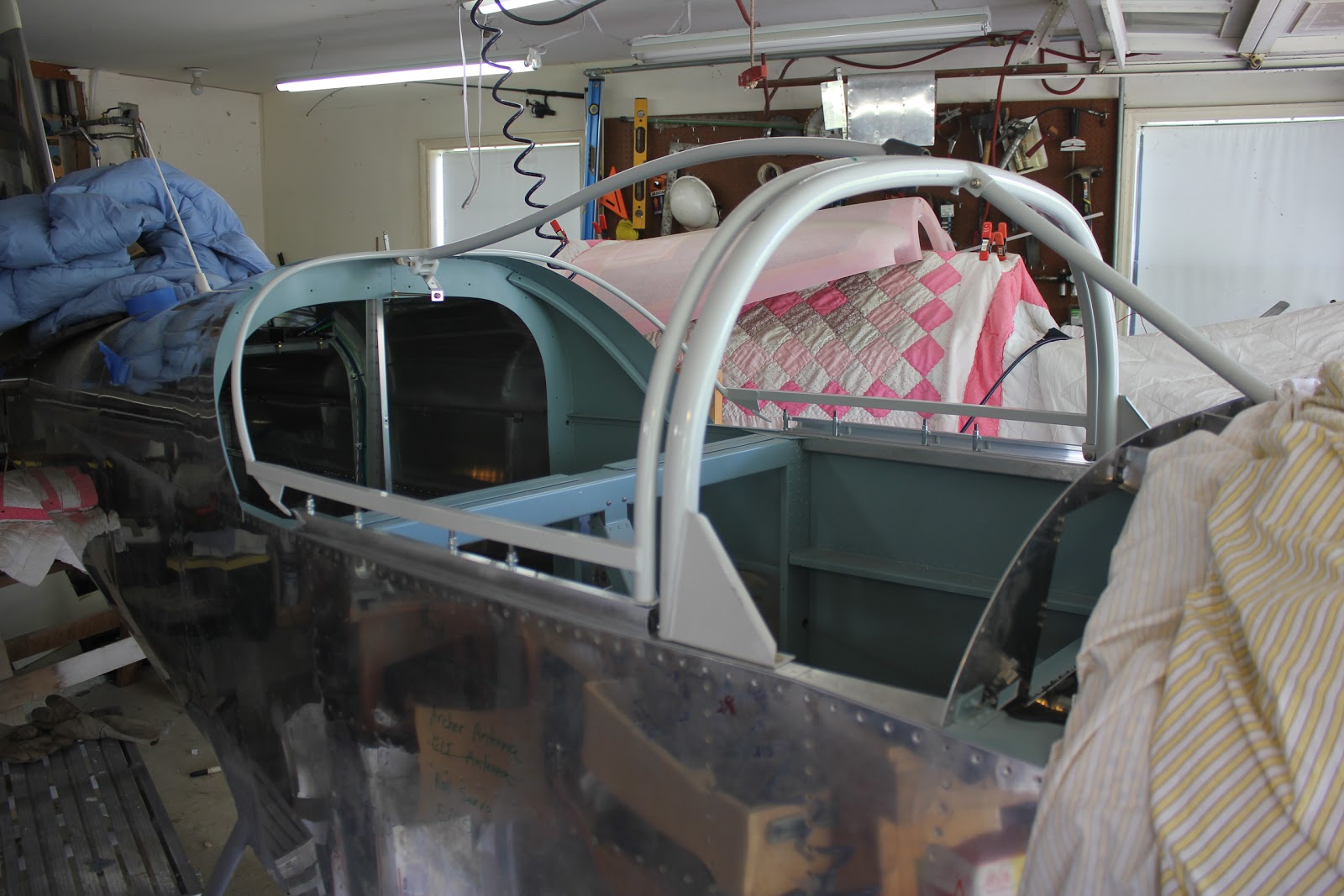 Larry's Airplane: Finished Canopy Frame