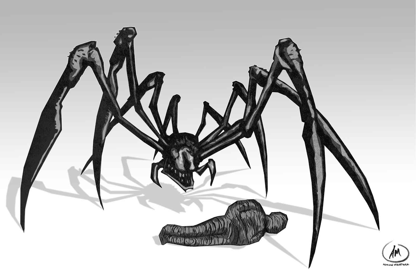 The Art of Adrian Martinez: Spider Monster