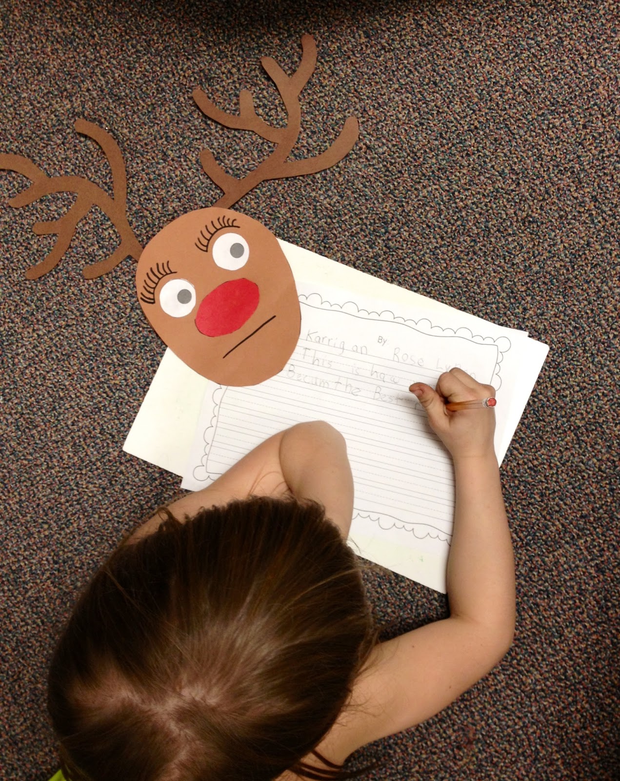 Holiday Scratch n' Sniff & Reindeer Writing - Susan Jones Teaching