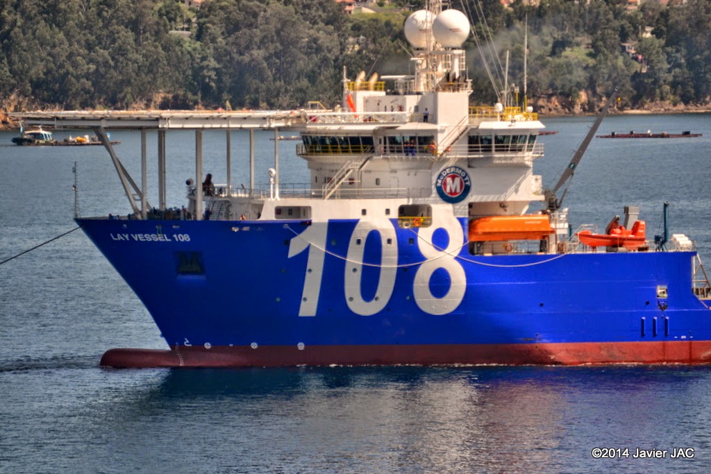 Observador de buques shipspotter en Vigo: Multipropósito tendido de ...