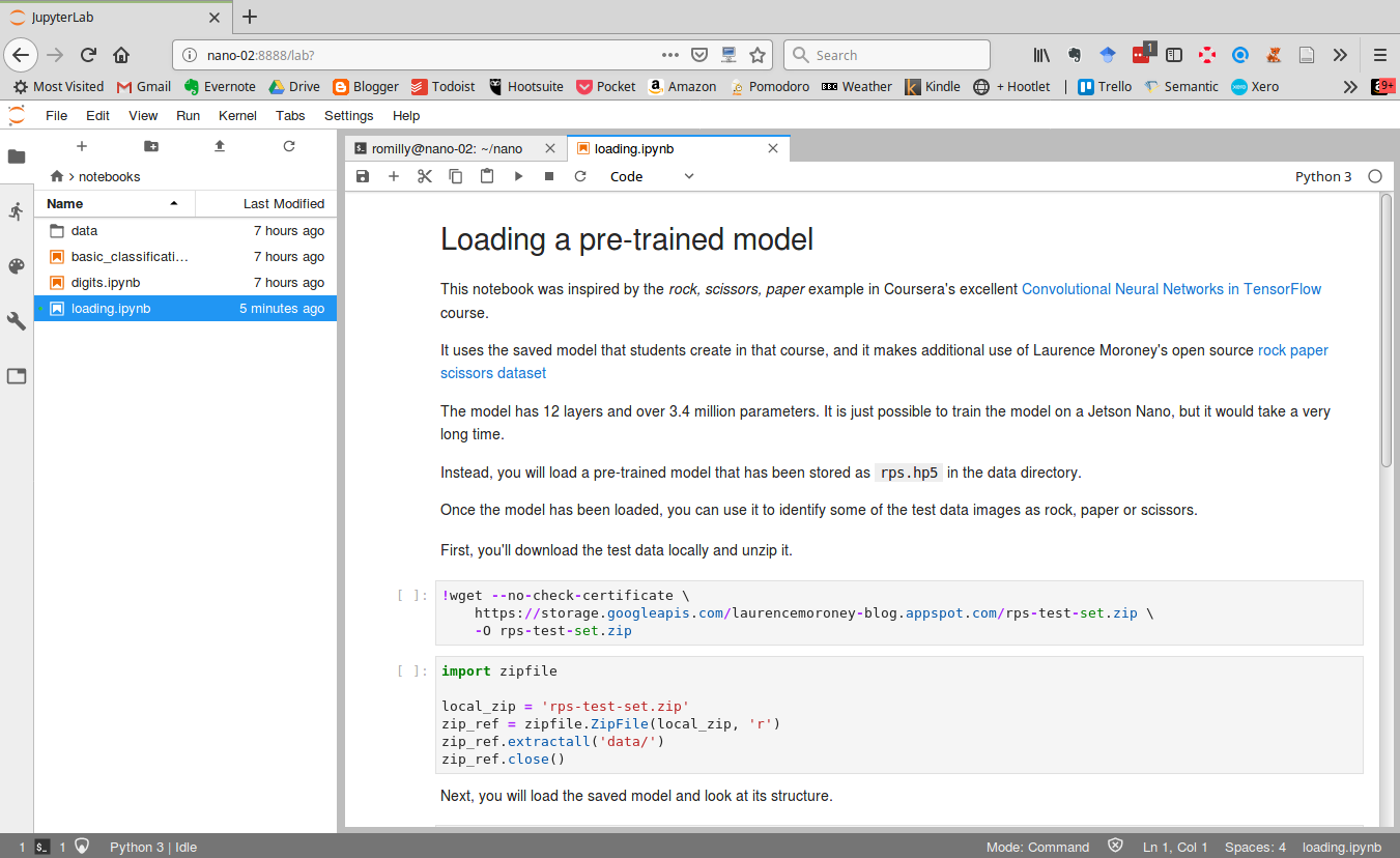 Getting Started with the Jetson Nano - part 4