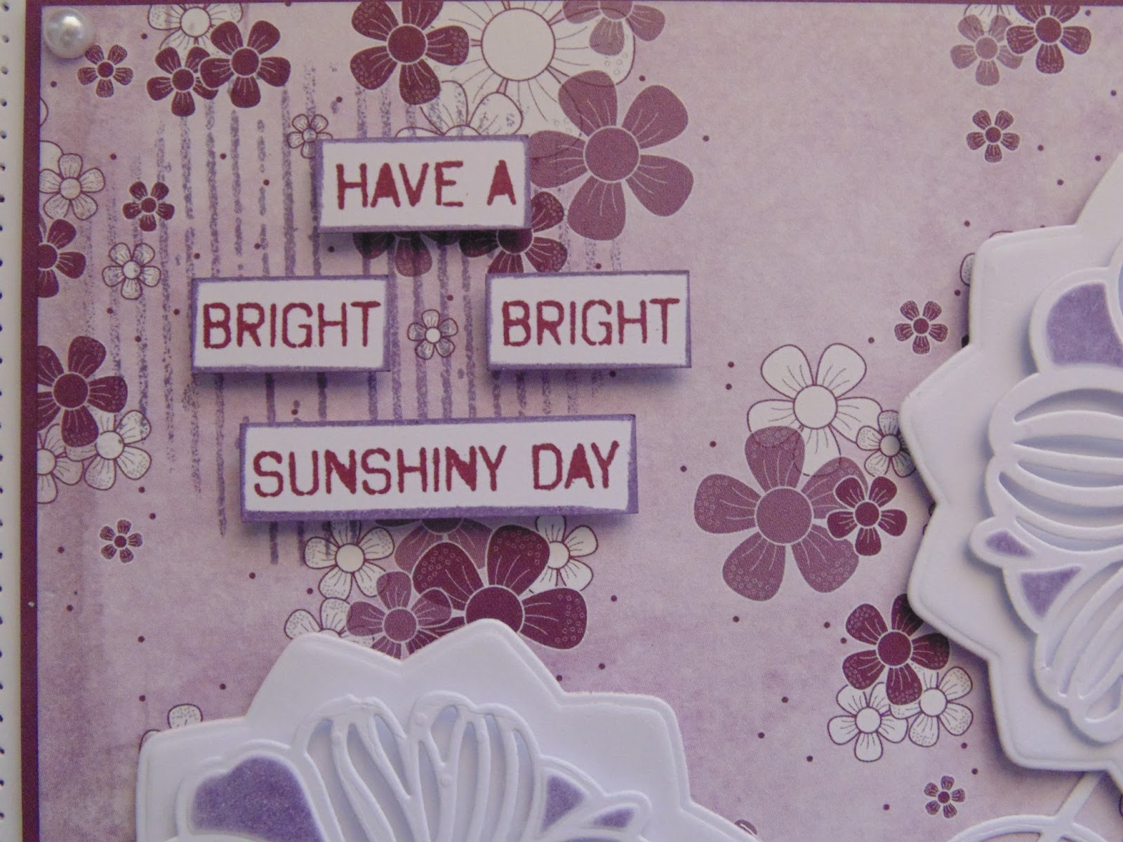 Inky Finger Zone: Have a Bright Bright Sunshiny Day and Beading Projects