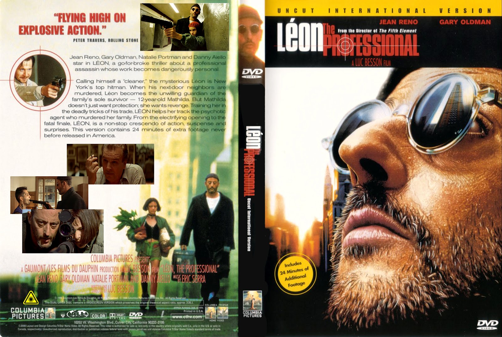 Leon: The Professional (1994) | Movie Poster and DVD Cover Art