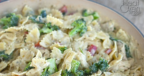 Rasta Pasta ~ Heat Oven to 350