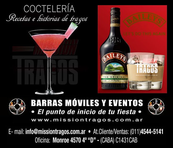 Mission Tragos Barras Móviles ®: RECETAS E HISTORIAS DE TRAGOS