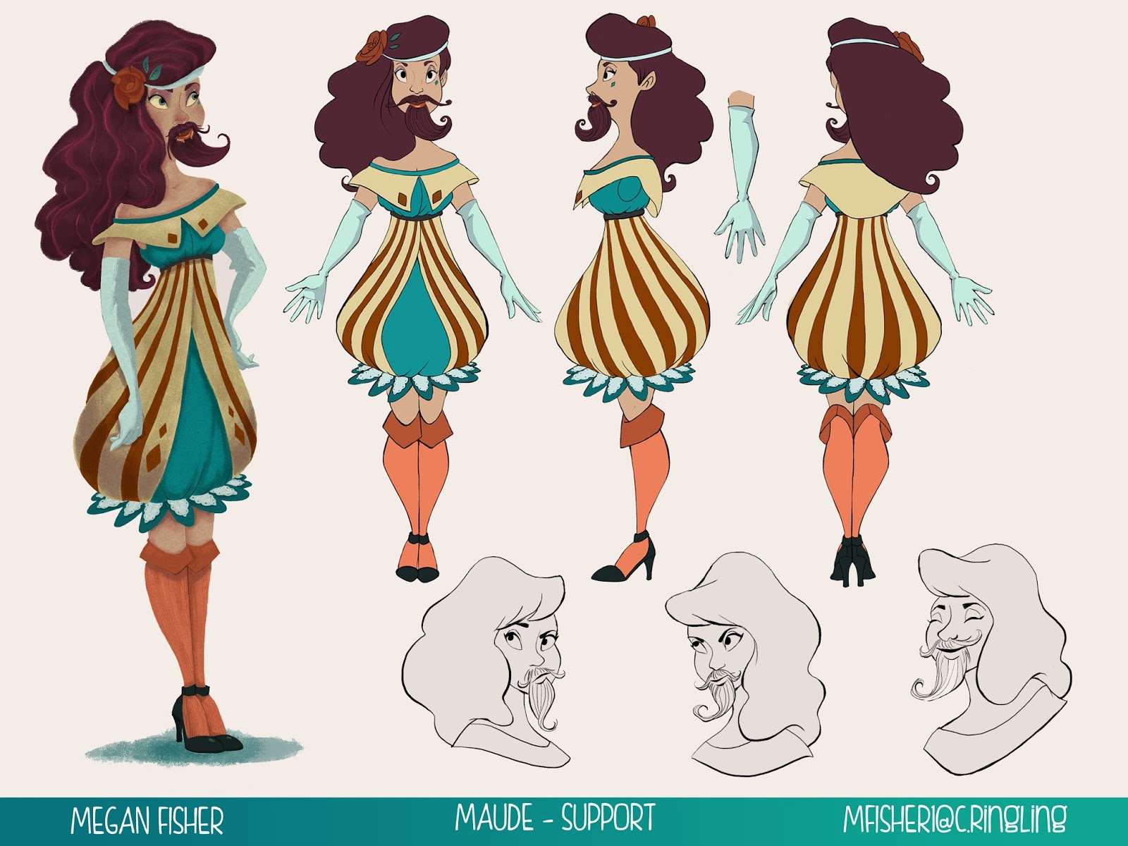 Megan Fisher: Maude the Bearded Woman!