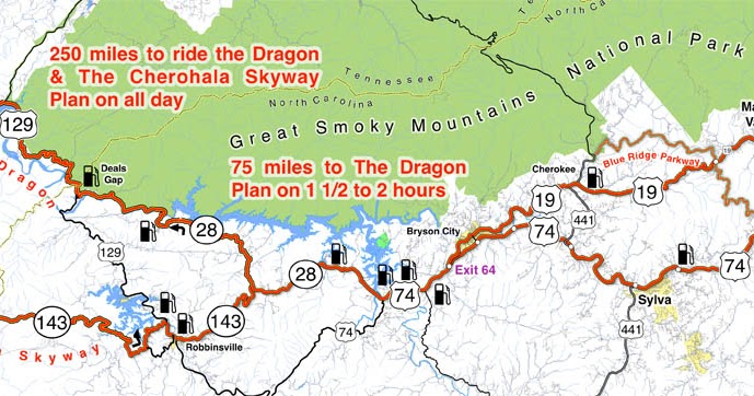 I Never Finish Anyth...: Blue Ridge Parkway, Tail of the Dragon ...