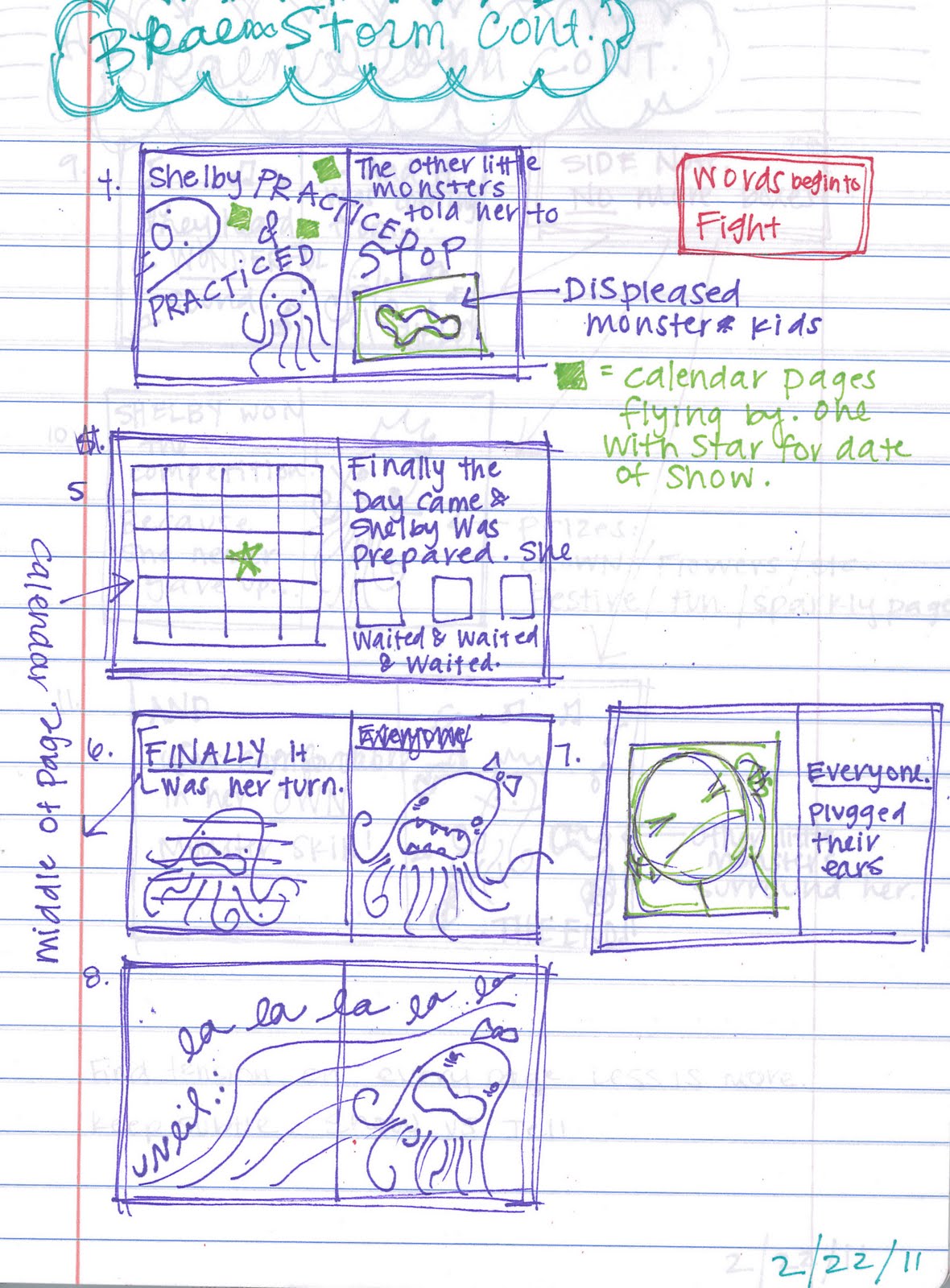 Inside-Out: Children's Book Project: Your Own Monster Skin - Storyboard ...