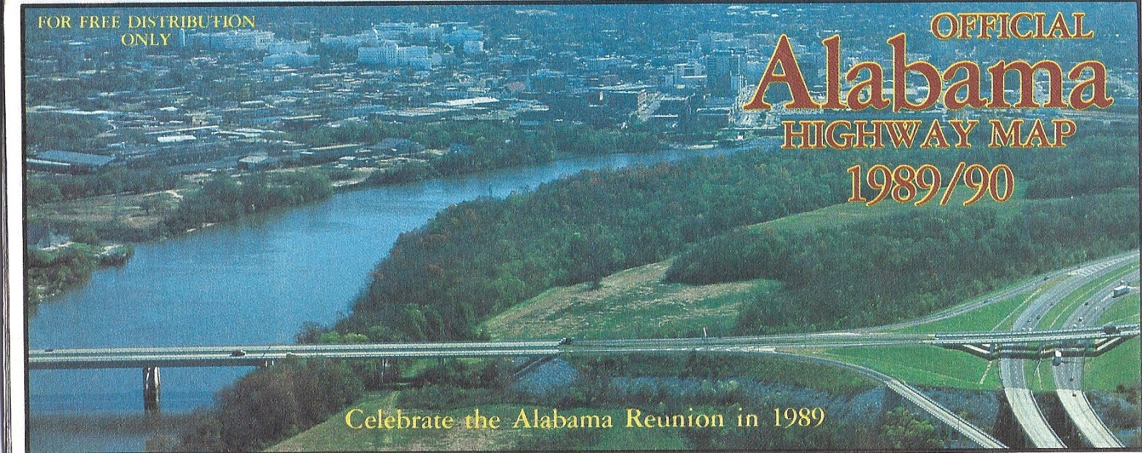Alabama Yesterdays: Some Alabama Highway Map Covers (1)