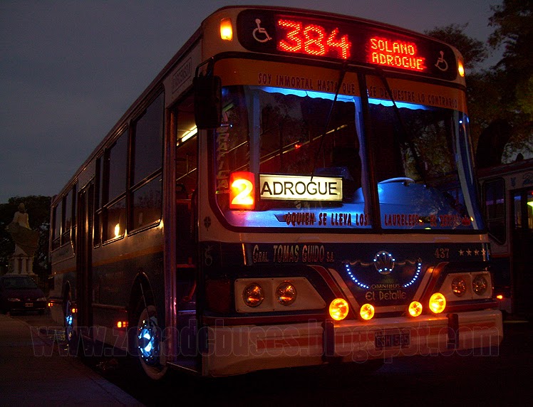 Colectibus - Zona de Buses: LINEA 384
