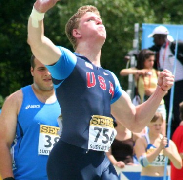 High schooler Ryan Crouser of Oregon highlights UW Open meet with ...