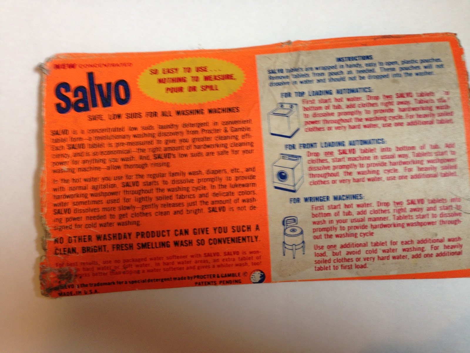 Memorabilia: Salvo Package