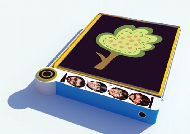 Suburban spaceman: Talkbox: visual language for autistic children