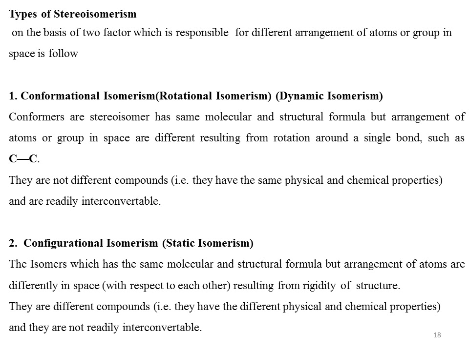 Sayad Imran`s Pharmaceutical Organic Chemistry: Stereoisomerism and its ...