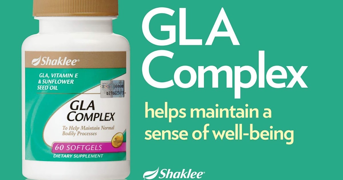 Kenali GLA Complex Shaklee