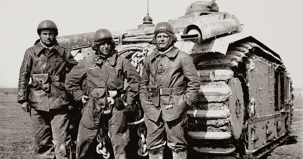 The Olde Curiosity Blog: French Char B1 Heavy Tank