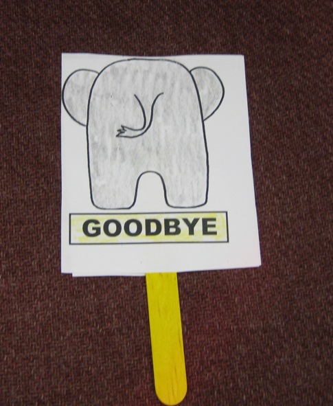 Preschool Storytime Crafts: Hello and Goodbye