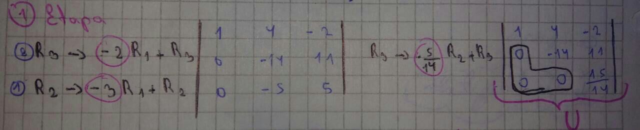 Factorización Lu de una Matriz: Factorización LU de una Matriz.
