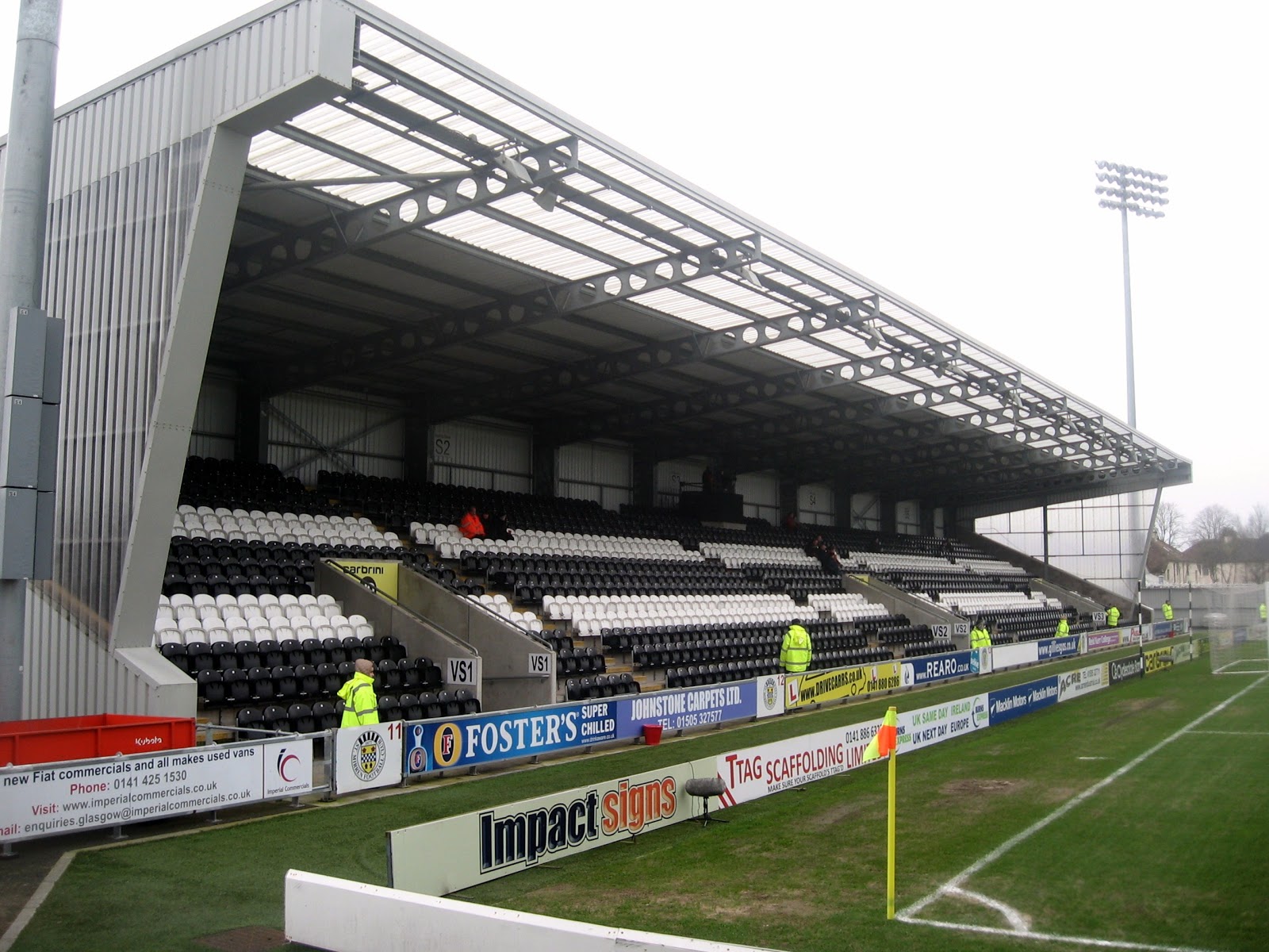 Heed Hopper: My Matchday - 307 St Mirren Park