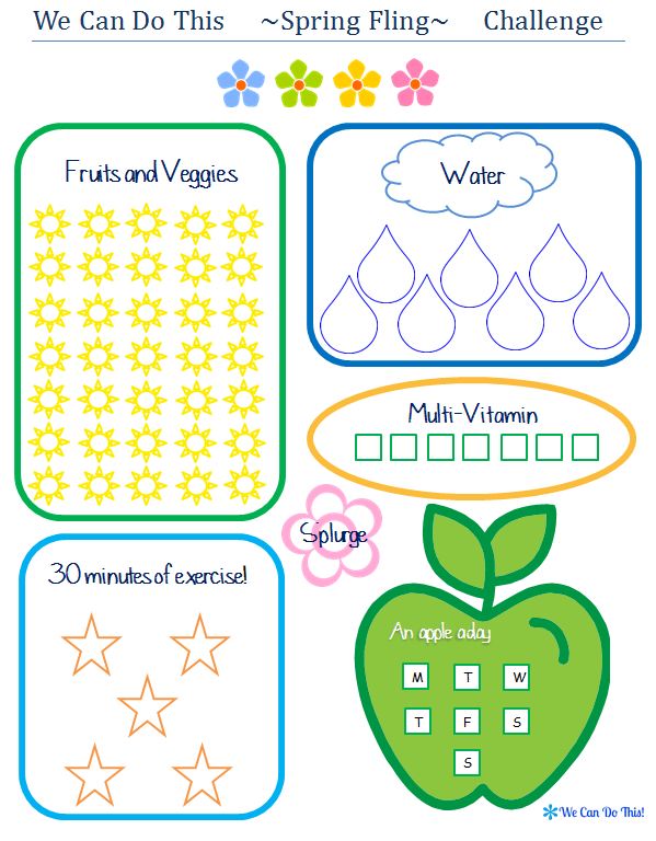 We Can Do This!: ~Spring Fling Challenge~ Here it is!