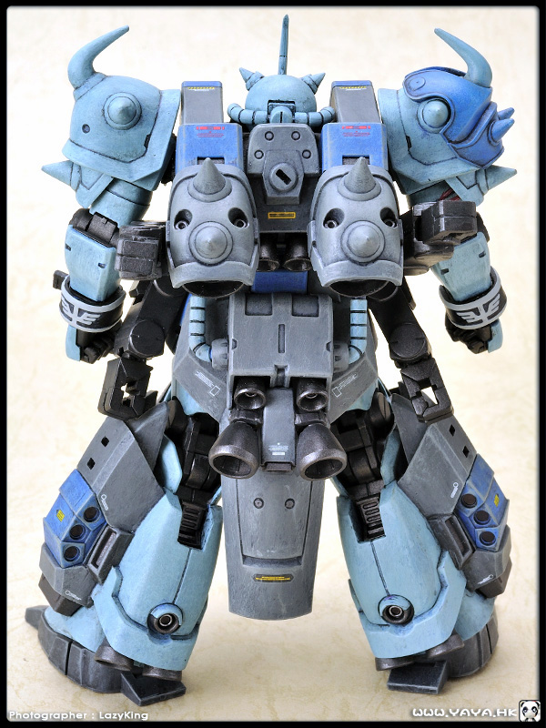 Custom Build: HG 1/144 GPB-07B-3 SUPER GOUF CUSTOM