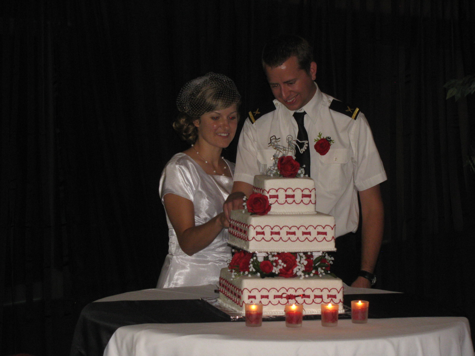 Murray & Candace's Adventures: Indiana wedding reception...