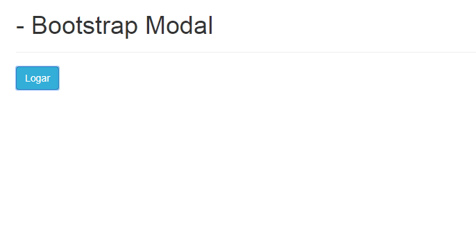 Modal exemplo Bootstrap