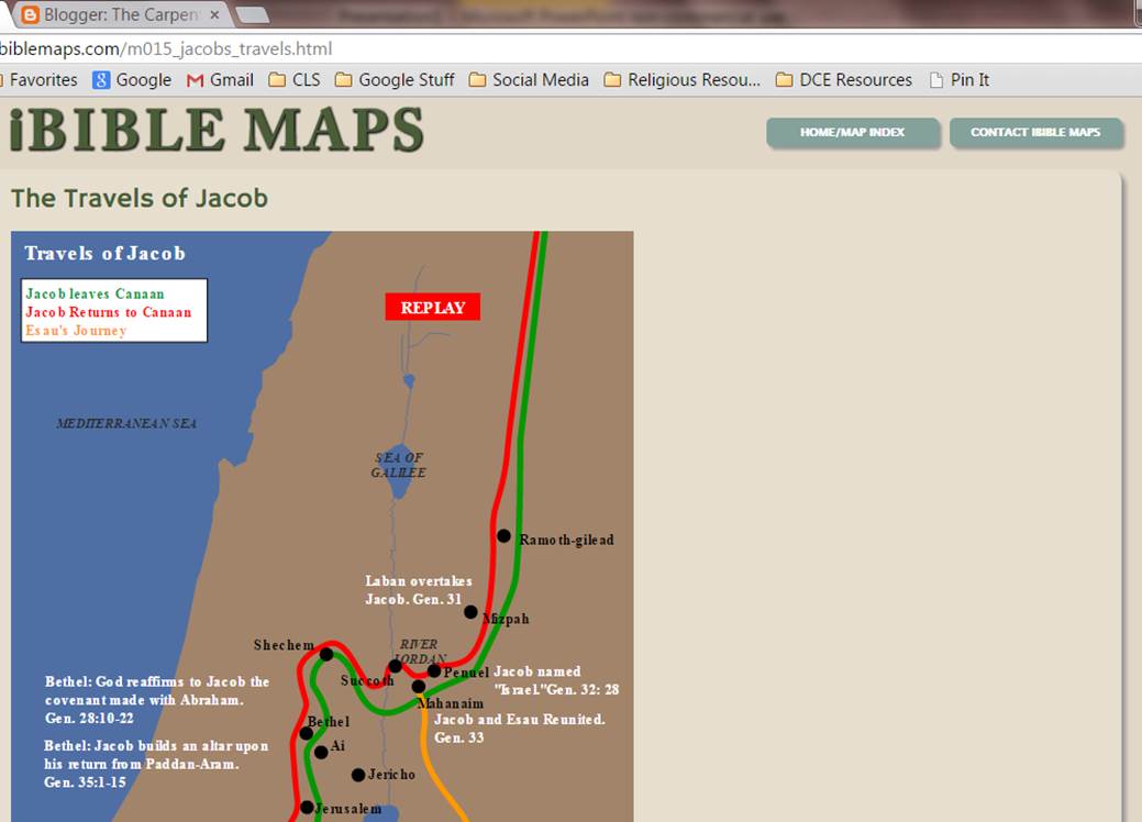 Carpenter's Ministry Toolbox: EDUCATION: Interactive Bible Maps