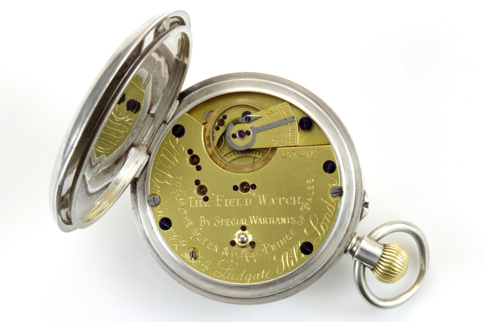 Oxford Pocket Watches: A very rare J.W. Benson "FIELD" watch made by ...