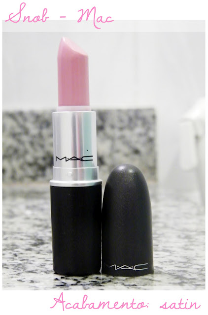 Badalo Fashion: Resenha: Batom MAC - Snob