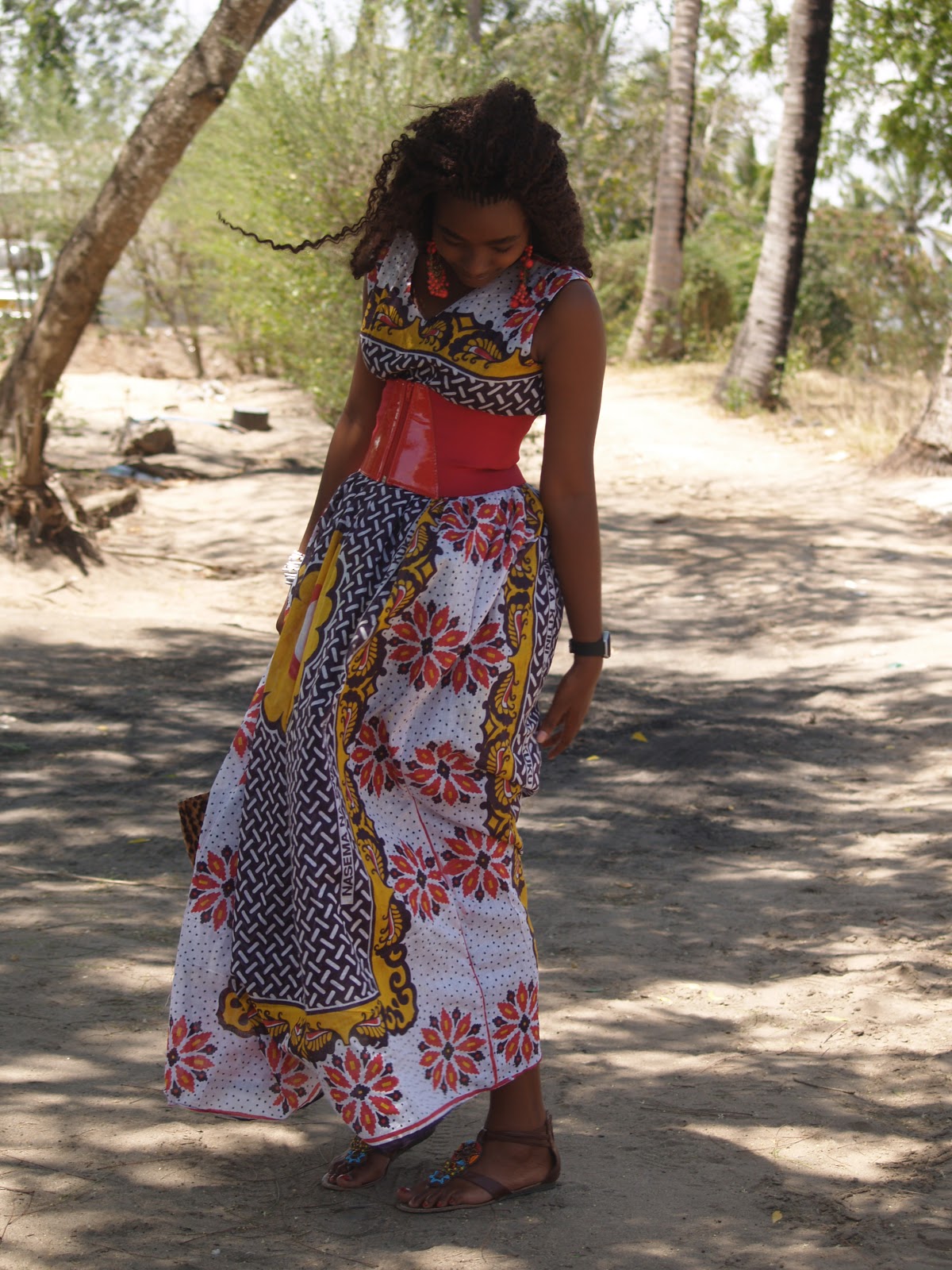 Subira Wahure Official African Couture Blog: KHANGA MAXI DRESS DESIGNED ...