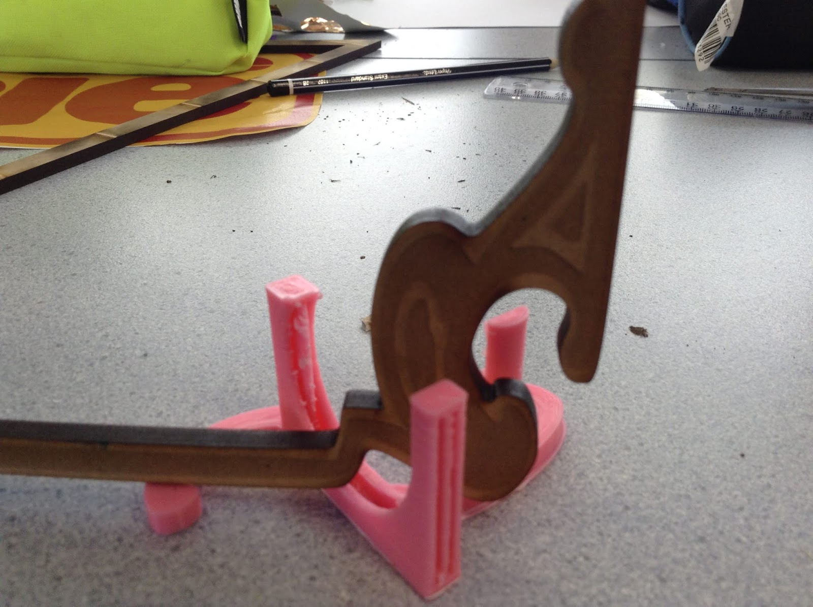 3D Print School: 3D Printed: Photo Frame Stand