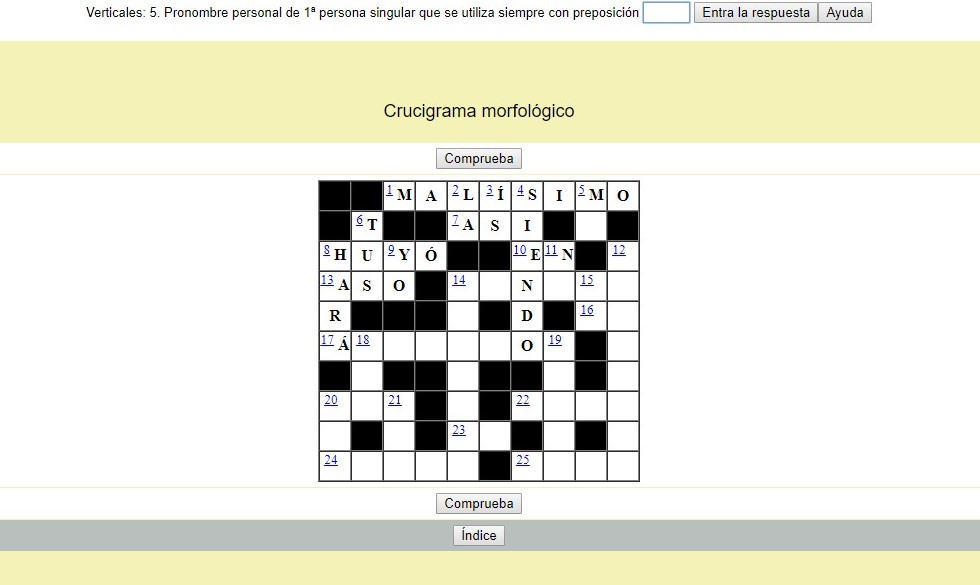 Didáctica. Bloque 5: morfosintaxis