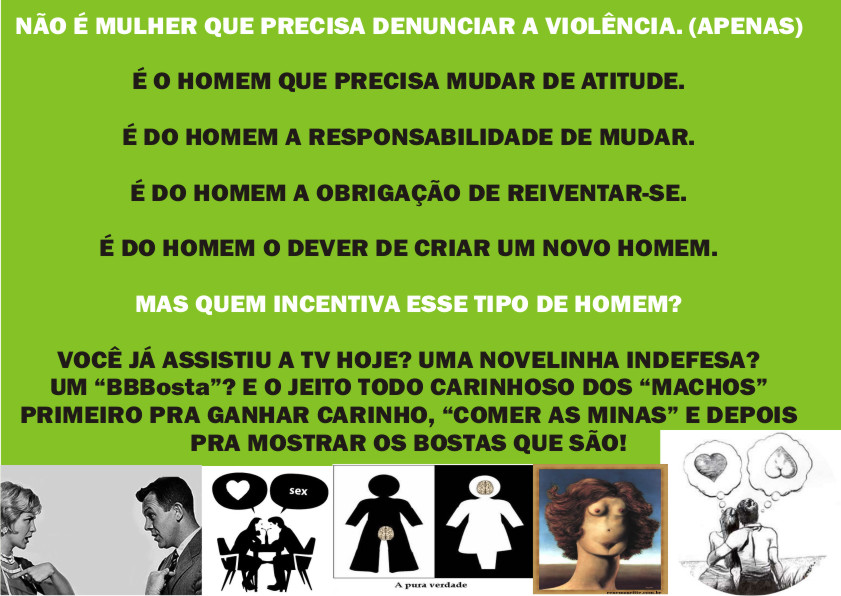 Campanha homem de atitude