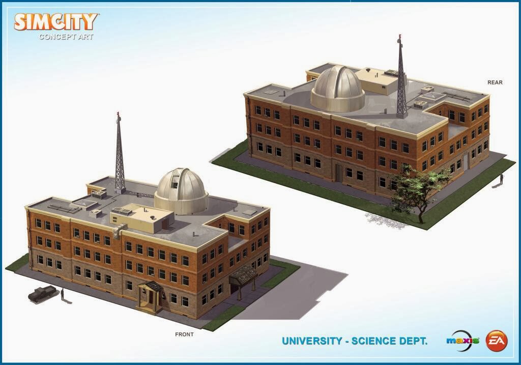 The Sim City Planning Guide: SimCity Conceptual Art