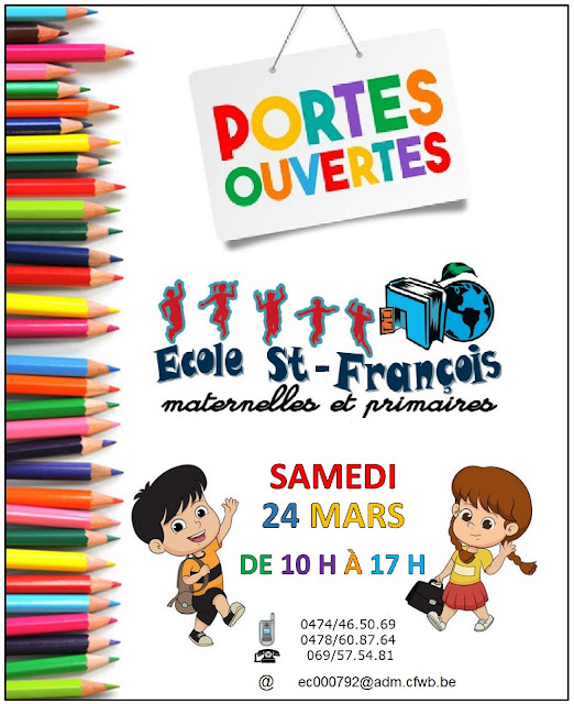Des Mots Grattent Portes Ouvertes école Saint François De Basècles
