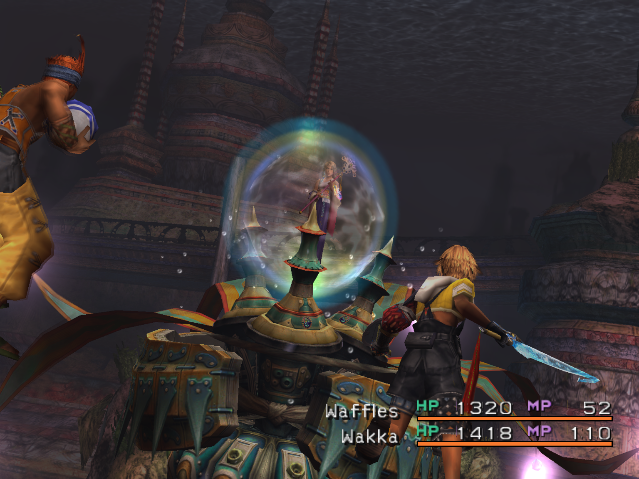 Let's Play Final Fantasy X: Part 11: Rides ze Shoopuf!!