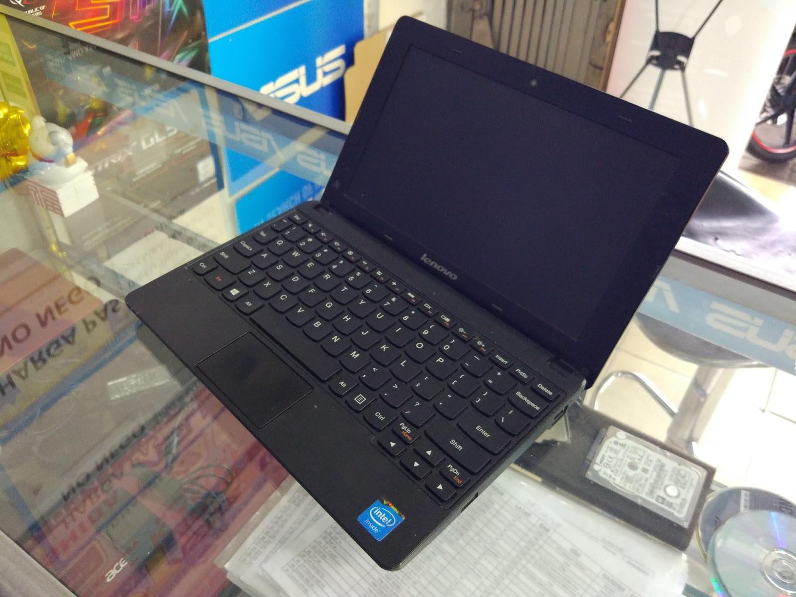 Netbook Lenovo Ideapad E10-30 Intel Celeron N2830 : Laptop Bekas Malang ...