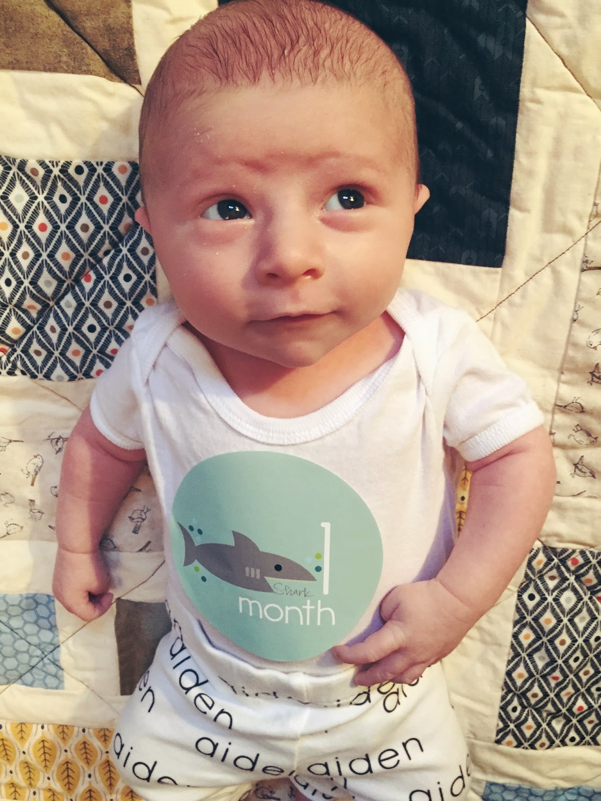 Nestful of love: Aiden Paul {1 month}