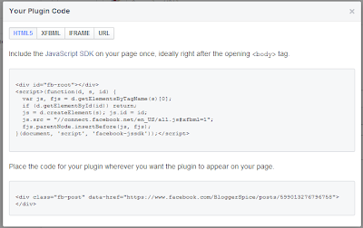 How To Embed Facebook Post, Photos and Videos in Blog? - BloggerSpice ...
