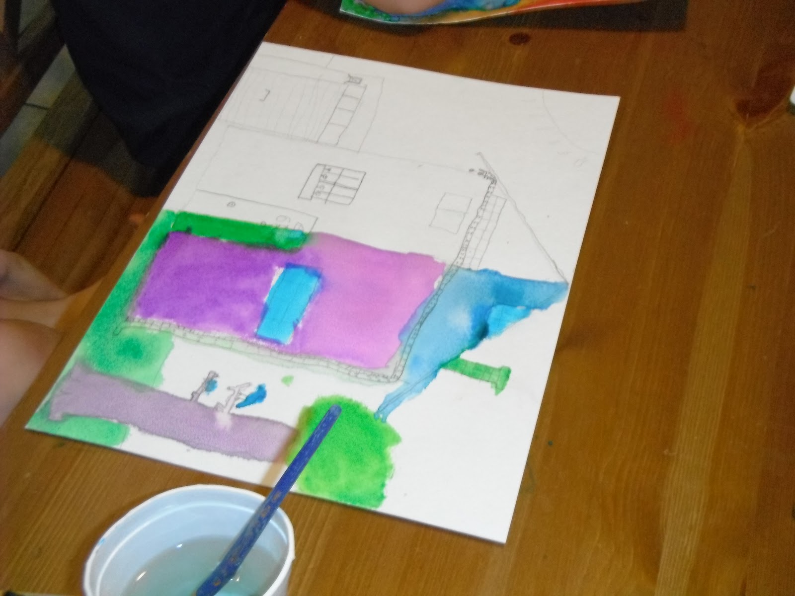 Unseasonably Warm: Hot and Cold: Class II, Session I Art Class