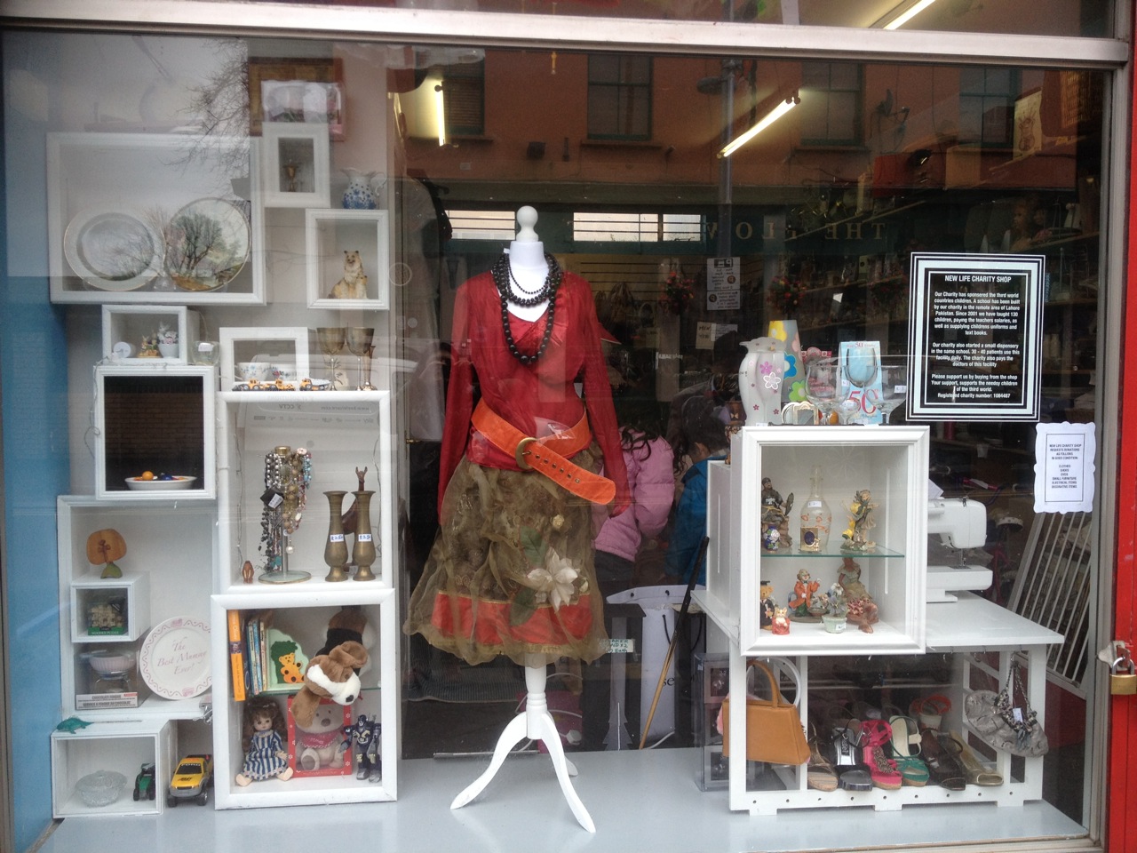 WOOD STREET INSIDE OUT: NEW LIFE CHARITY SHOP BEFORE AND AFTER