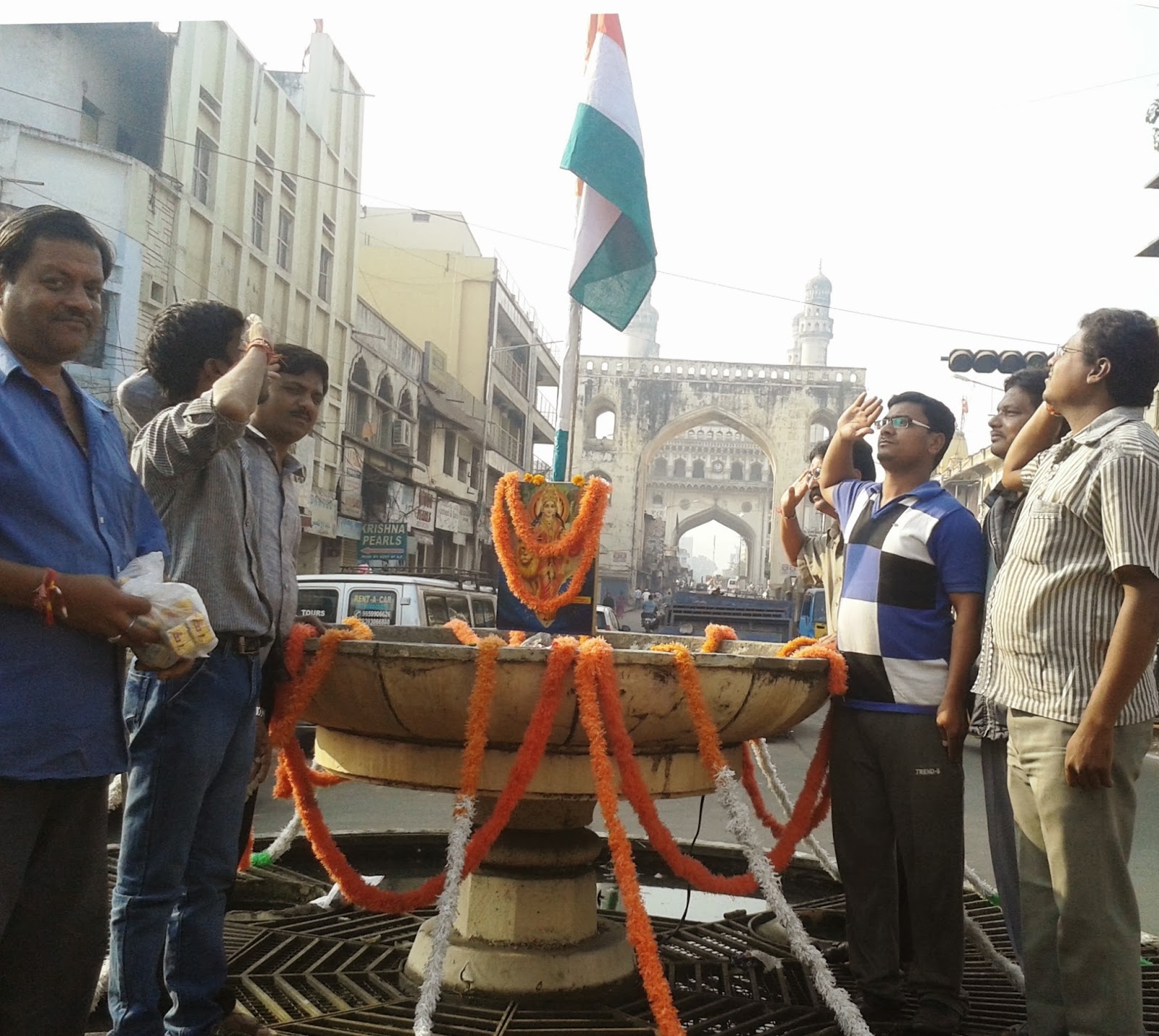 Charkaman Prabhat Feri. Hyderabad चार कमान प्रभात फेरी, हैदराबाद ...