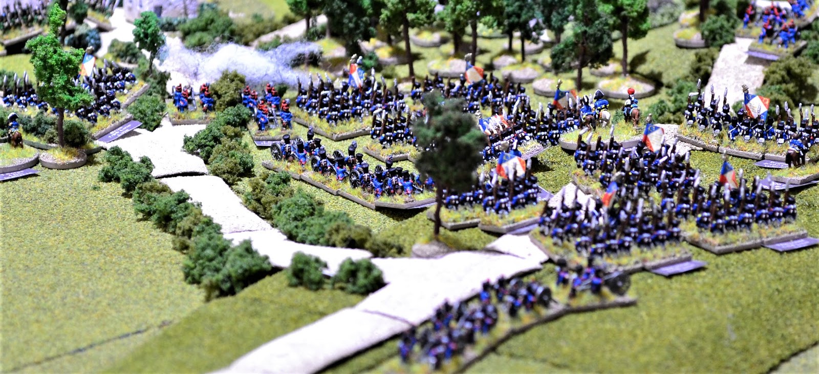 Grymauch's Solo Wargaming Blog : The Battle of Waterloo in 6mm Part 4
